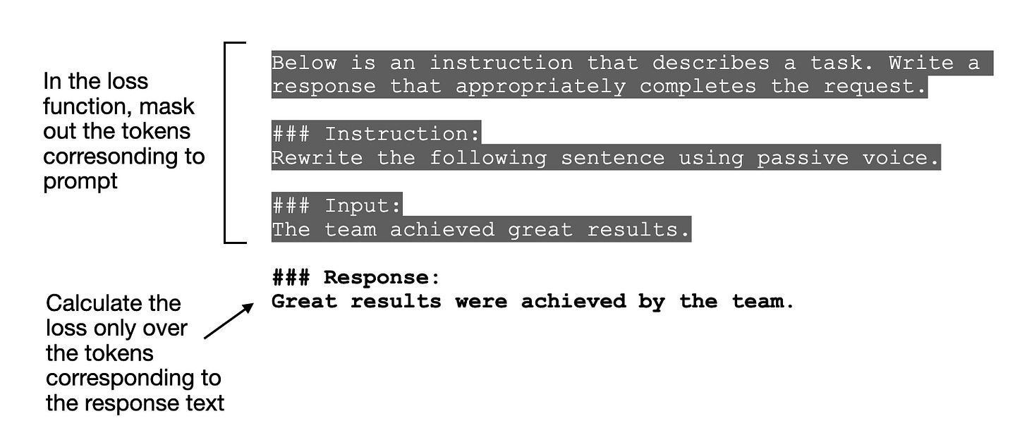 LLM Research Insights: Instruction Masking and New LoRA Finetuning Experiments