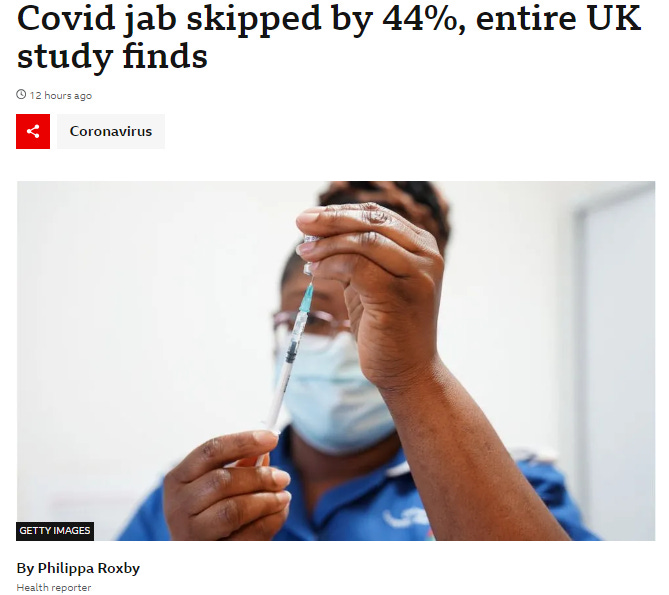 Lancet Study Confirms Unvaccinated Have Less Severe Covid-19 Outcomes ...