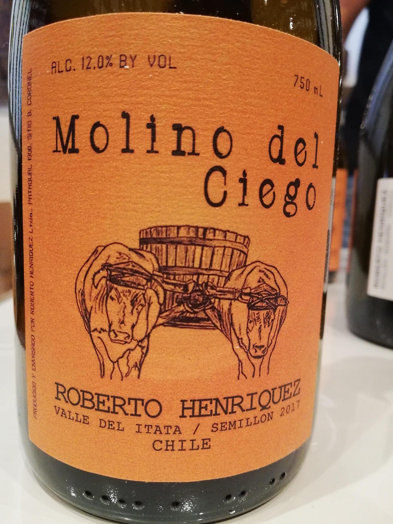 Roberto Henriquez revives Chile's pipeño tradition