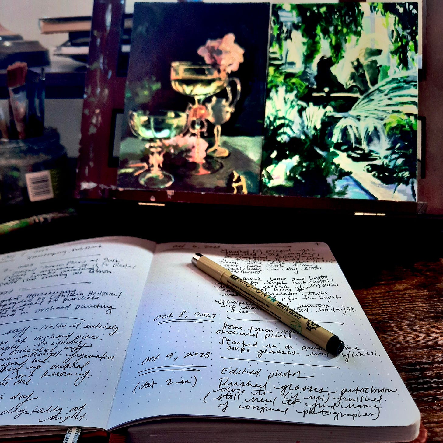 Studio Support, Part 1: Studio Log. - by Lauren Elyse S.