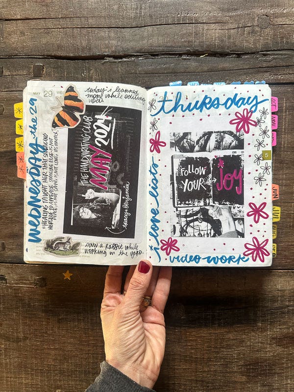 Hobonichi Daily Pages 2024 - by Tracy Benjamin