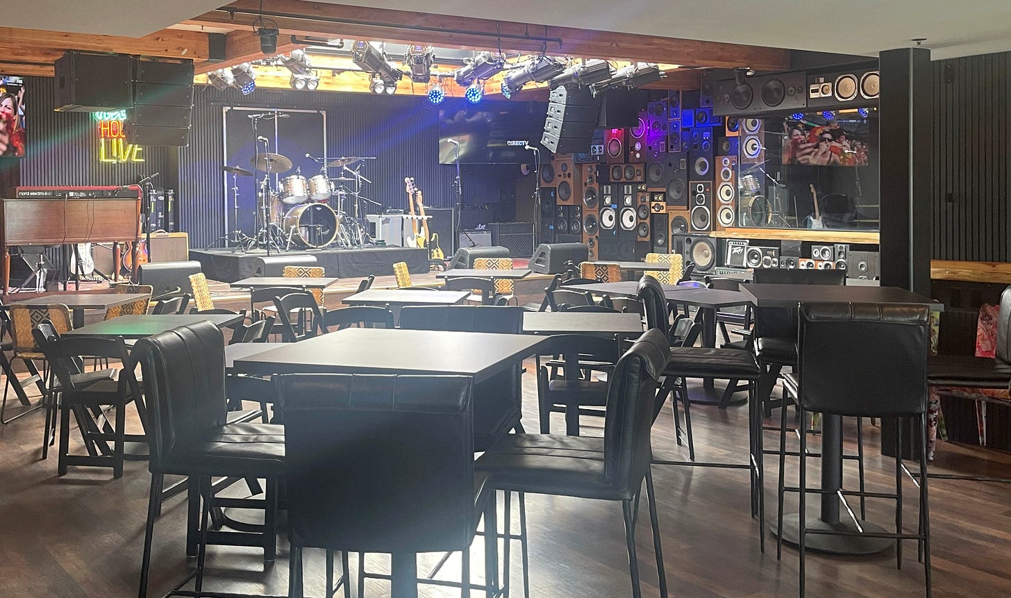 Laguna's largest live music venue, "Ivan's House" opens tonight