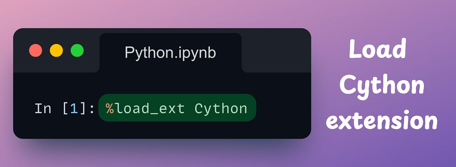Cython: An Under-appreciated Technique to Speed-up Native Python Programs