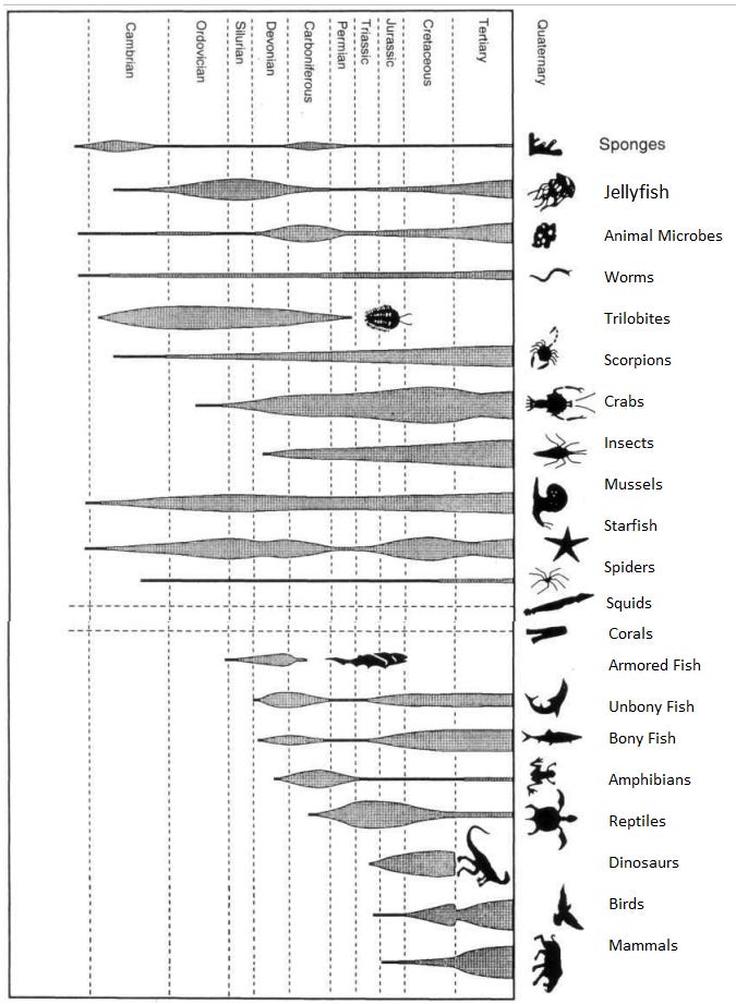 THE FOSSIL RECORD - by Len Kinder