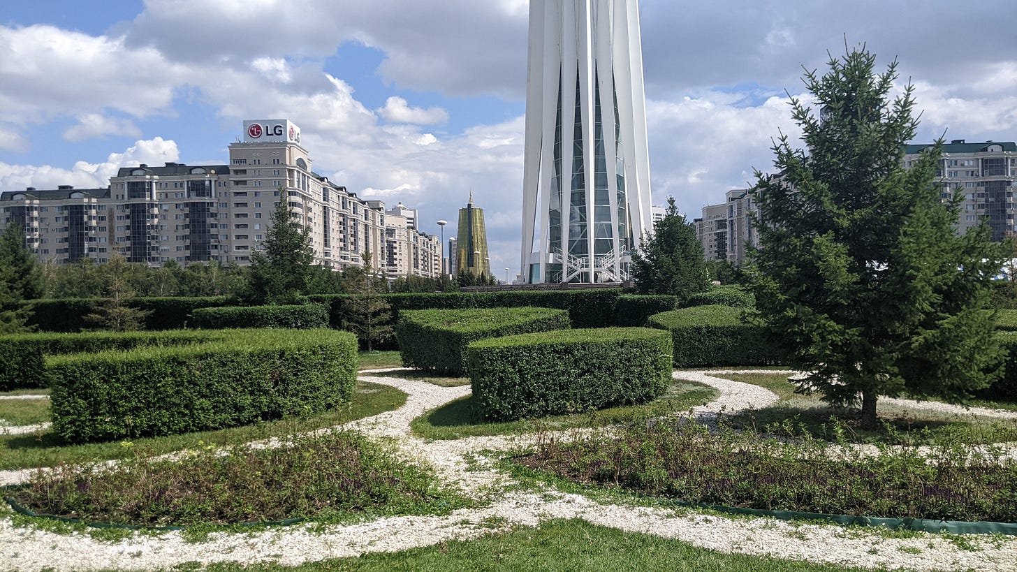 Balkan Ecology Project : Eastern Travels - Kazakhstan - Growing trees ...