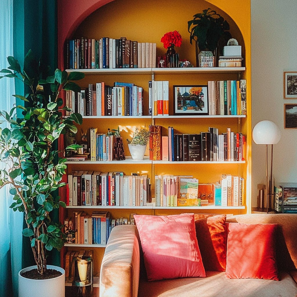 How to Create Your Dream Home Library - by Olivia Wickstrom