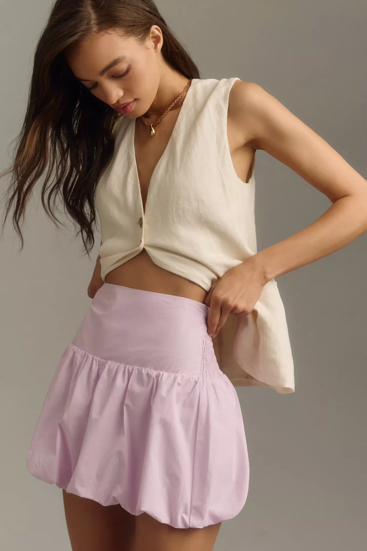 SS24 SKIRT TRENDS - Brunette from Wall Street