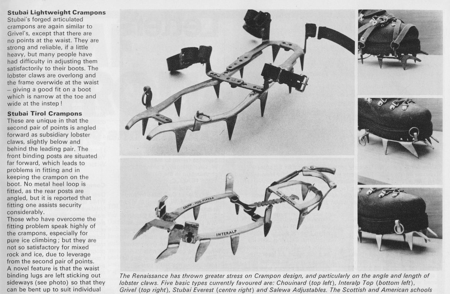 Ice Tool Developments and Innovations (brief)