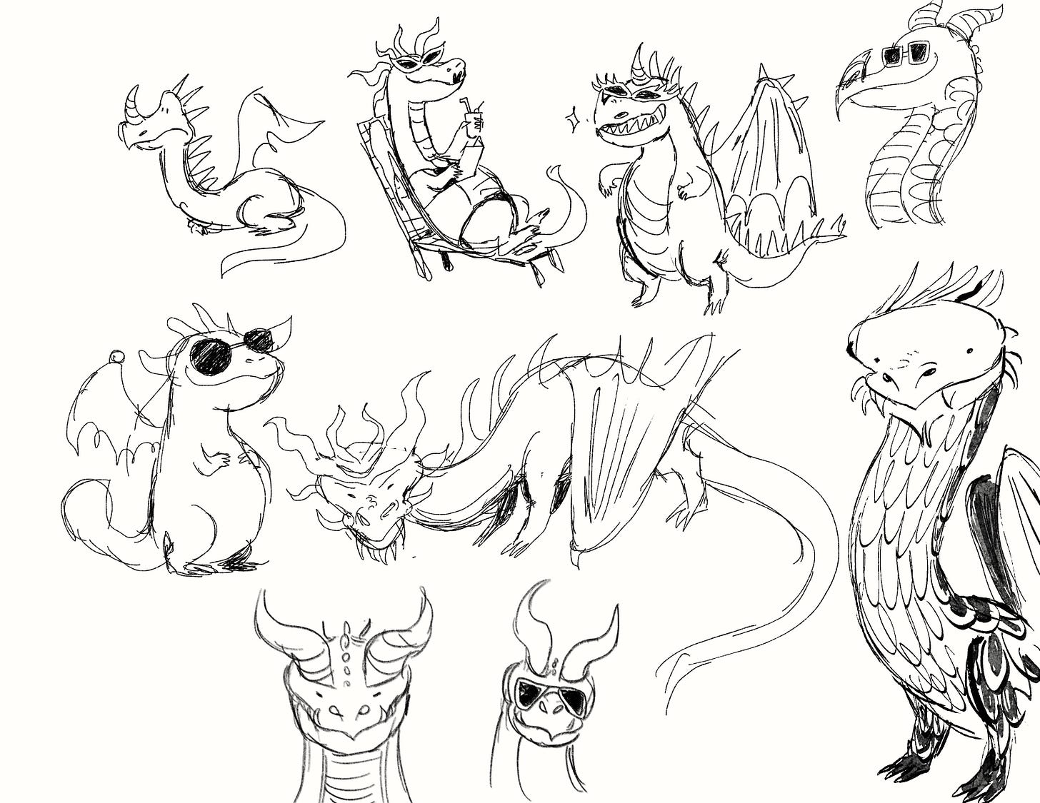 How To Draw A Long Dragon