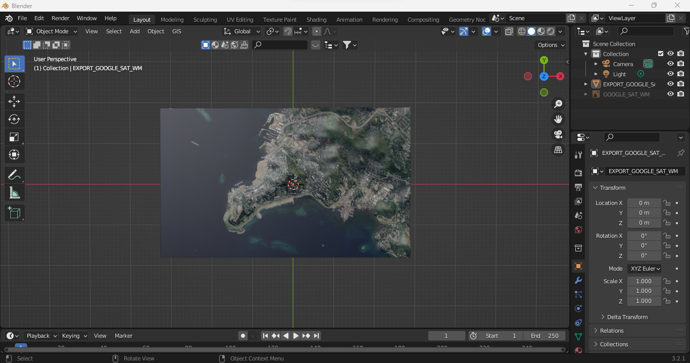 Blender as a gis visualization tool - by Charlie Arua Ikosi