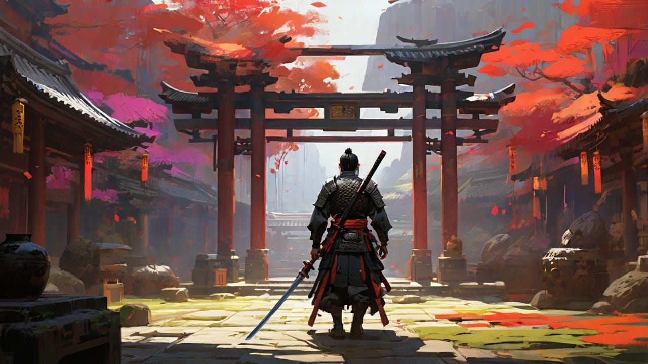 The samurai’s sheathed sword (or why there's power in restraint)
