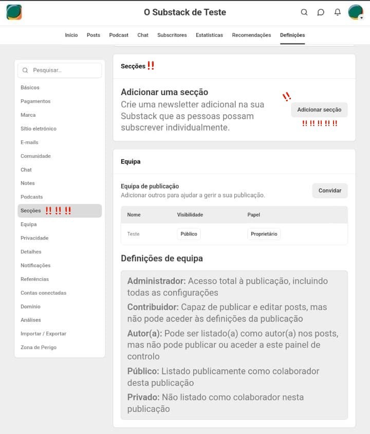 Como mexer no Substack - tutorial - by Clara ⭐️