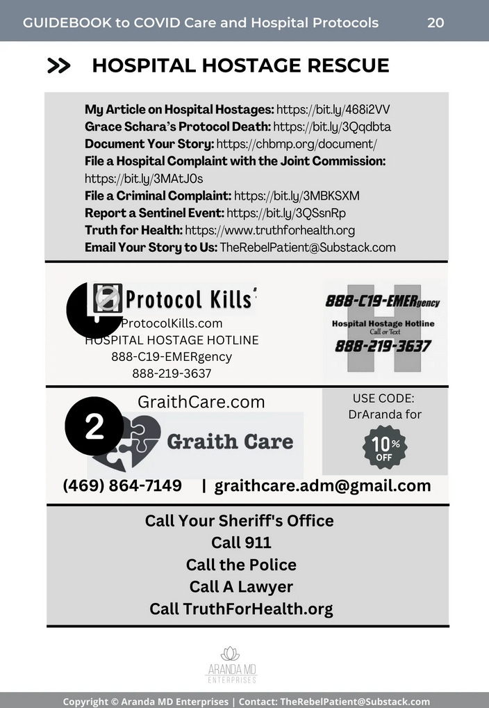 Guidebook to COVID Care and Hospital Protocols: Updated for January, 2024
