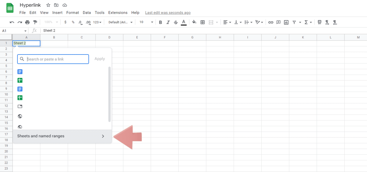 How to Insert a Google Sheets Hyperlink in 5 Seconds: