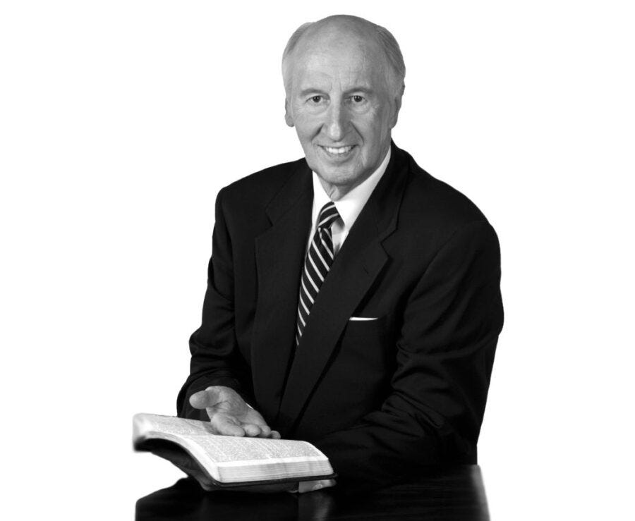 Pastor Jack Hayford Has Passed Away - by Greg Smith