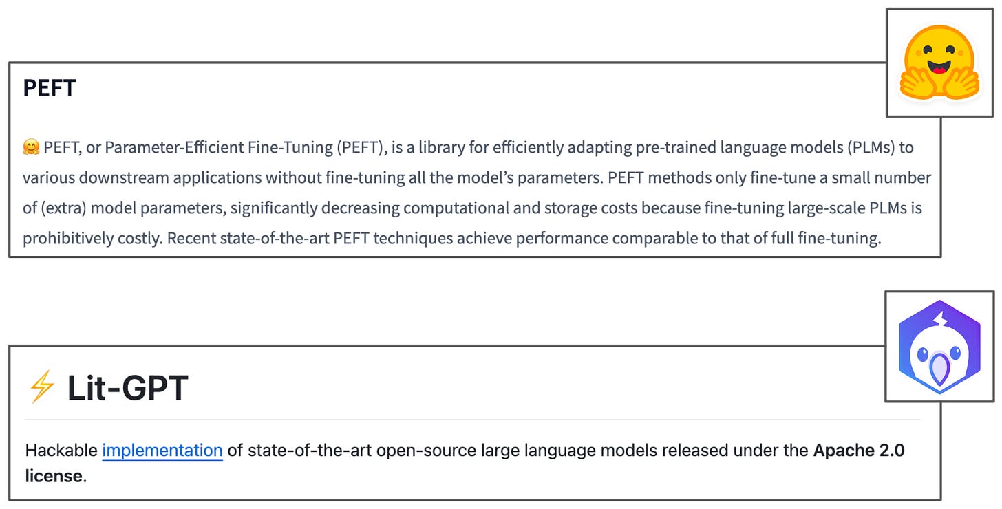Easily Train a Specialized LLM: PEFT, LoRA, QLoRA, LLaMA-Adapter, and More