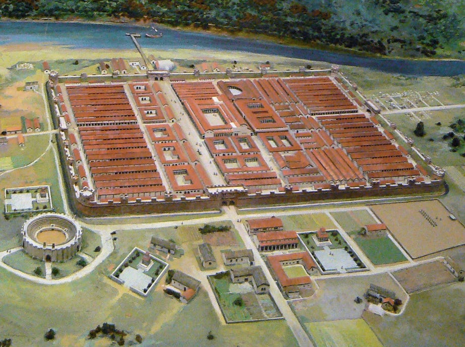 The Roman Fortress Deva Victrix - by Ian Thaddiam