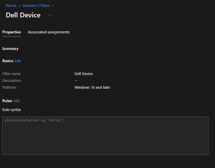 Revised - Pushing changes to Dell BIOS settings with Intune