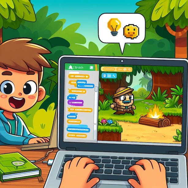 Storytelling with Scratch! - by Karka Academy