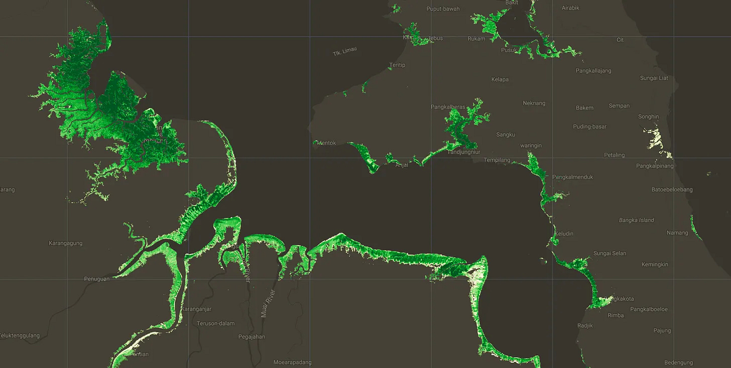 Detecting gold deposits with satellites - by Yohan