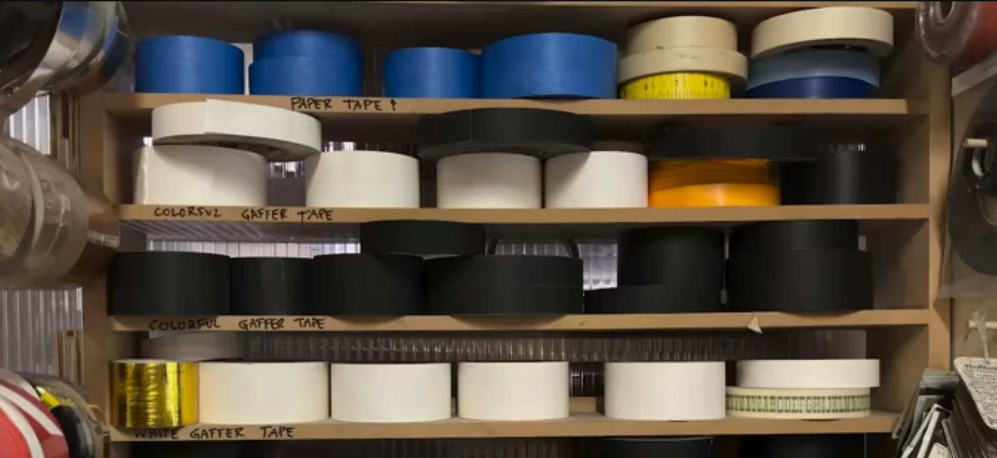How to Store Shop Tape – Cool Tools