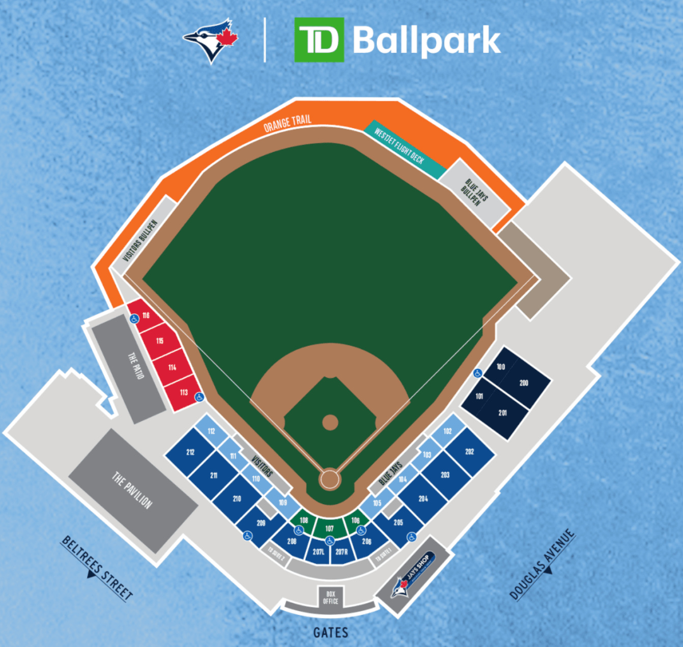 TD Ballpark Spring Training Guide