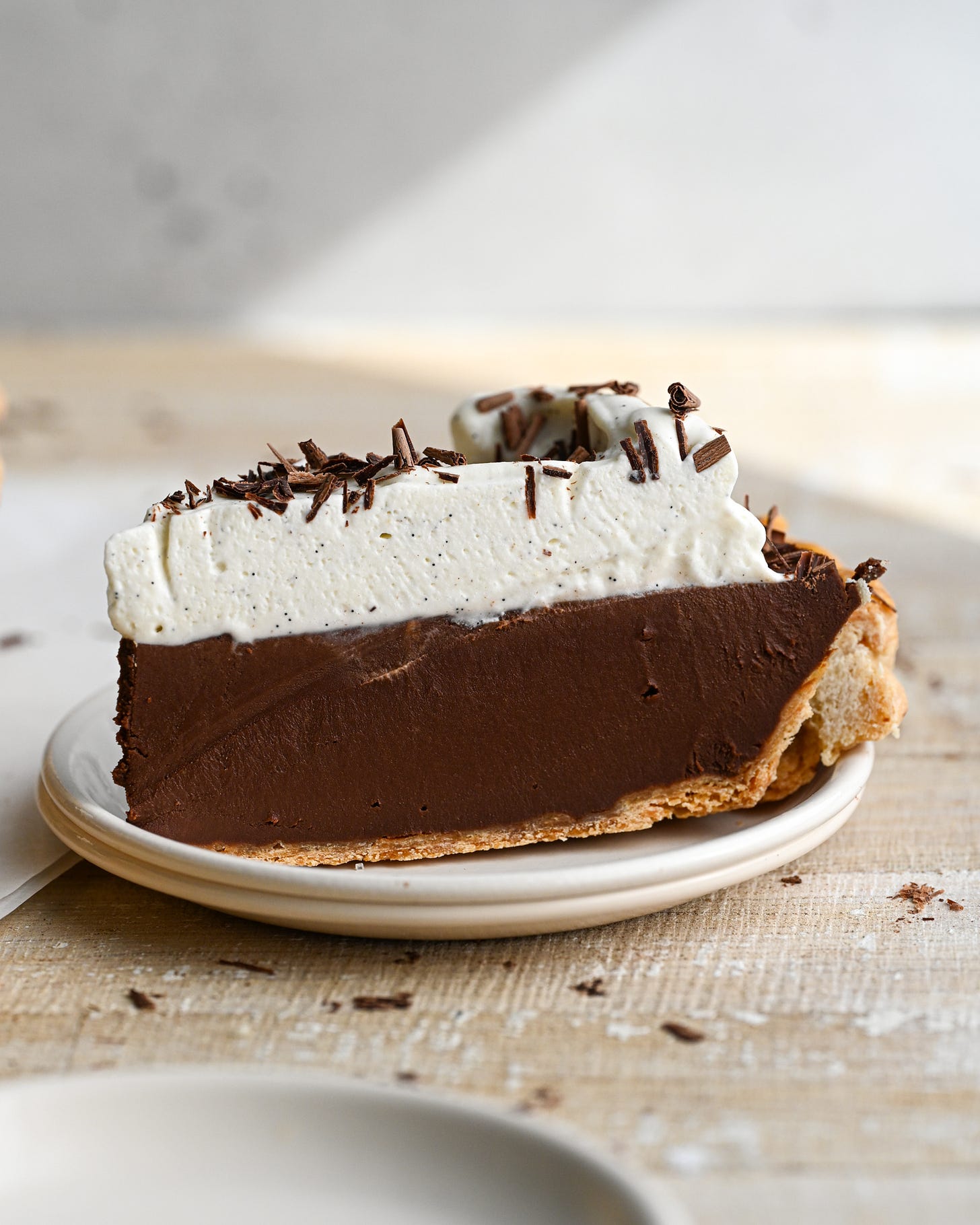 3-5 Layered Chocolate Pie - by Sam - buttermilk weekly