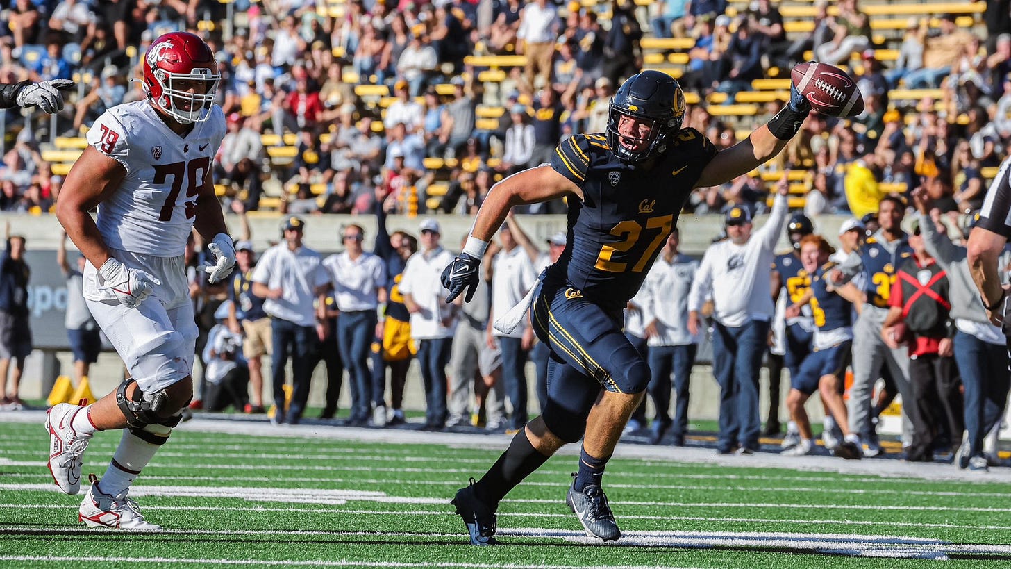 Cal vs. Washington State Football Insta-Recap & Rate the Game: Bears ...