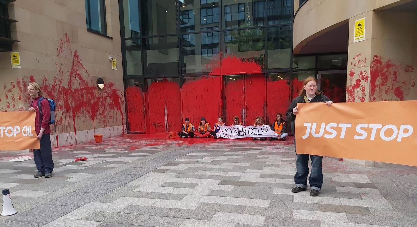 Criminal damage ruling today - by Joshua Rozenberg