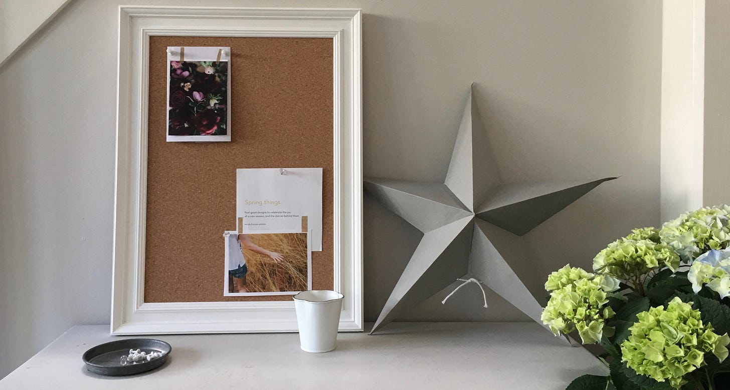 How To Make The Perfect Cork Pinboard - by Anna