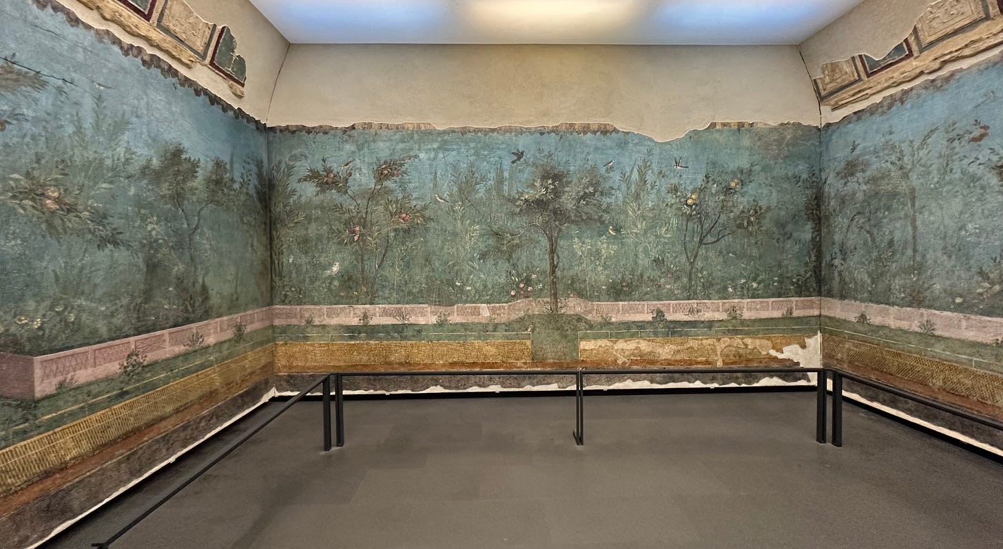 Paradise Regained: The Painted Garden of Livia at Palazzo Massimo alle ...