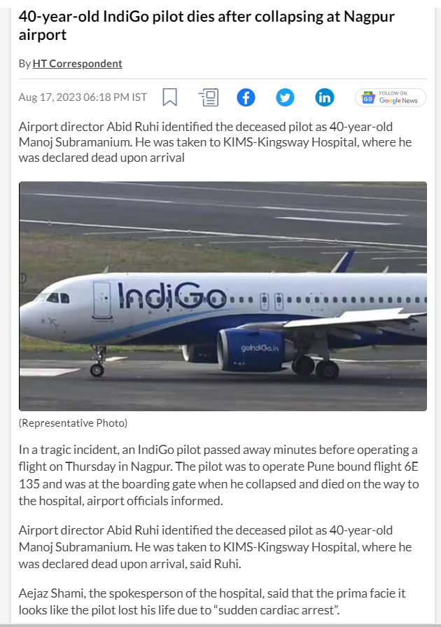 Third Pilot Death, Fifth Collapse, This Week | The Most Revolutionary Act