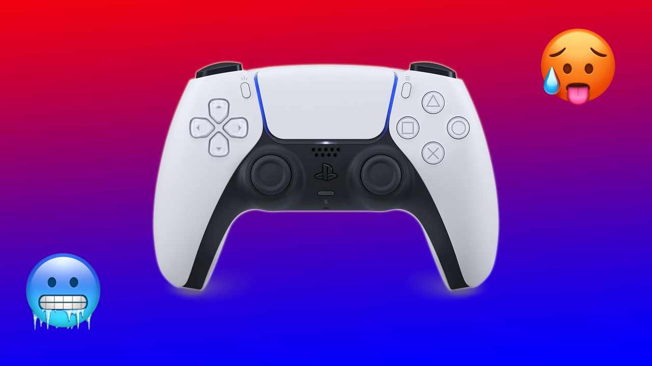 The PS5 controller might get a heat-changing feature in the future
