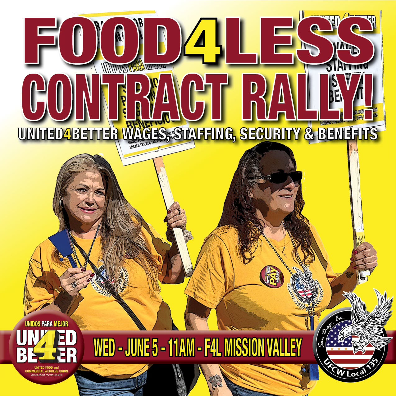 Food4Less Workers to Rally for Better Wages, Staffing, Security, and ...