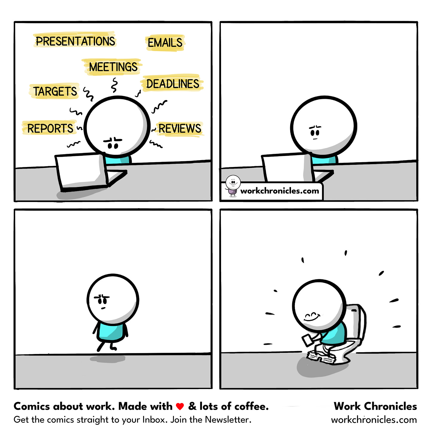 (comic) Safe space - Work Chronicles