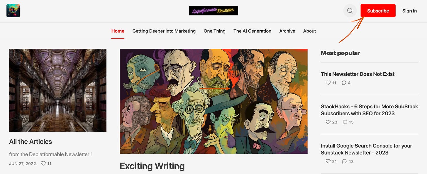 StackHacks - Customize Call To Action Buttons in SubStack - Wording and ...