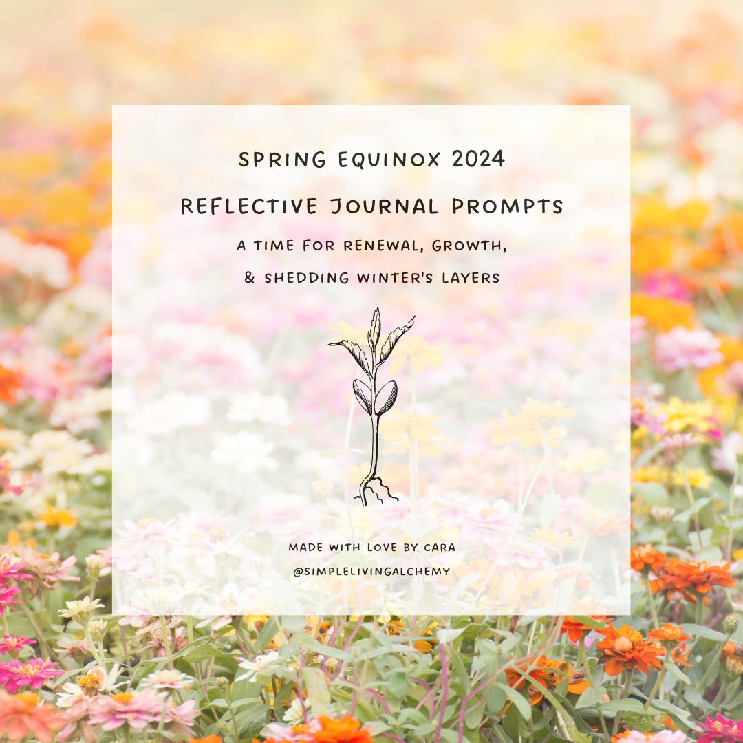 The Spring Equinox Journal is Here!!! - by Cara