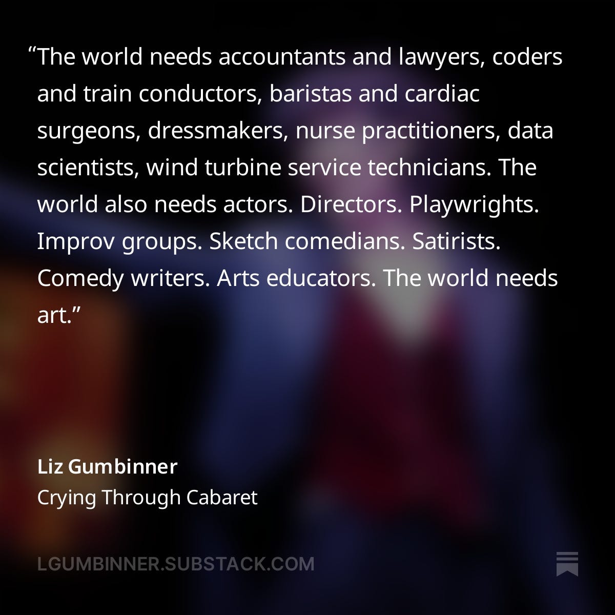 In the immortal words of Sgt Hulka: Lighten up, Francis