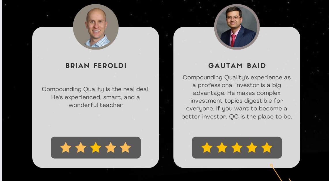 🏰 How to analyze stocks - Compounding Quality