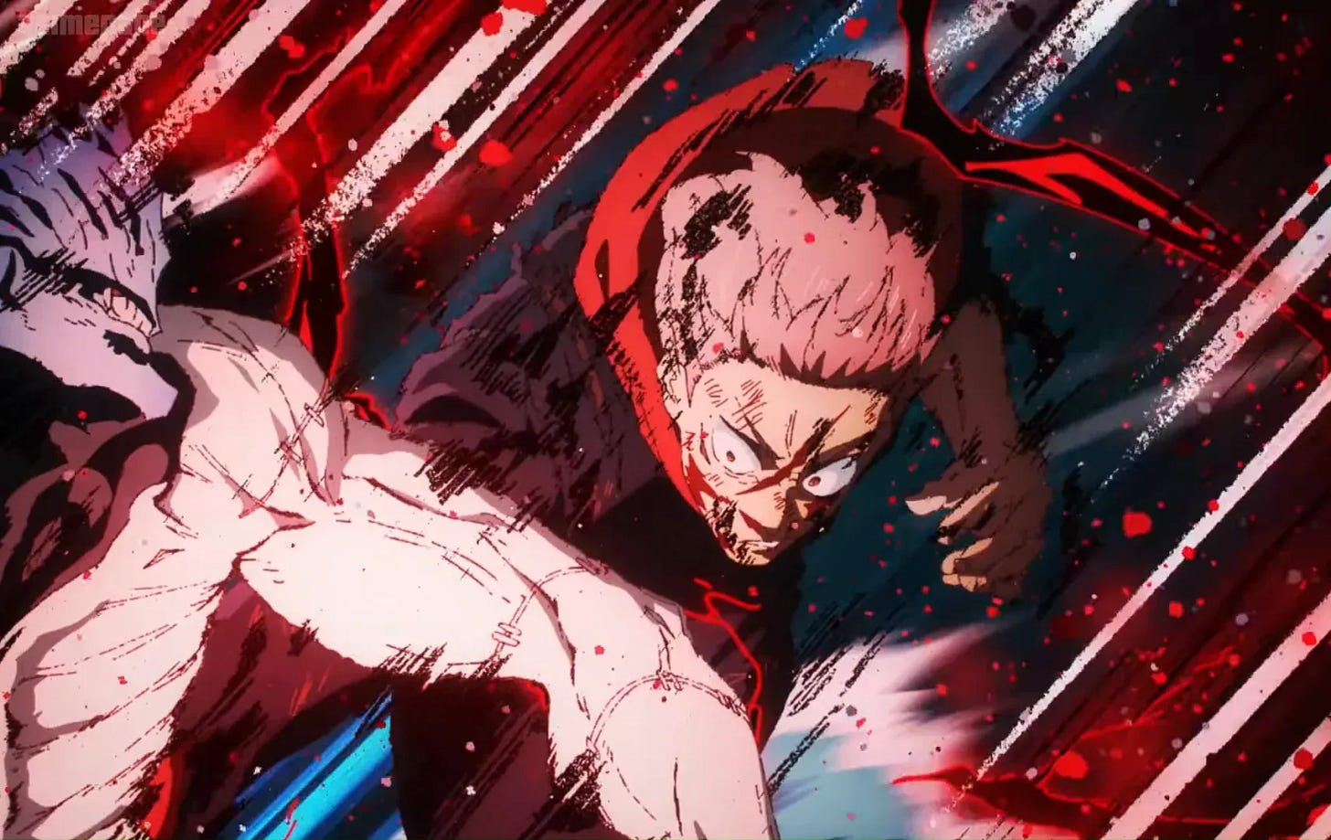 Scene Analysis: Yuji vs Mahito - by Rhyan Aneev