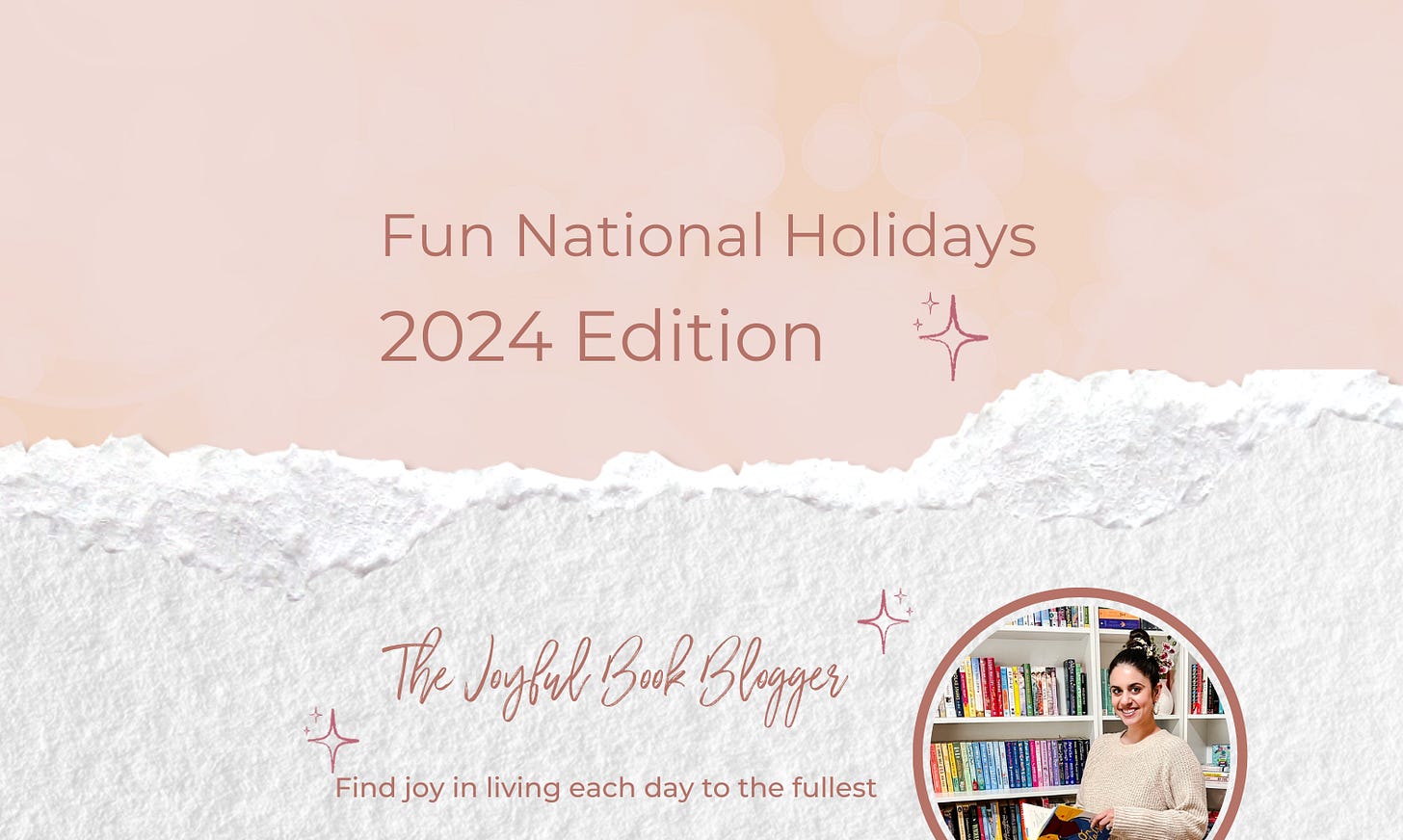 2024 Fun National Holidays - The Joyful Book Blogger