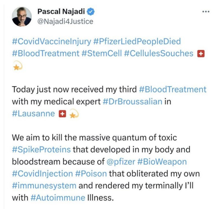 Pascal NAJADI: “Το κεφάλι του φιδιού βρίσκεται στη Γενεύη και πρέπει να ...