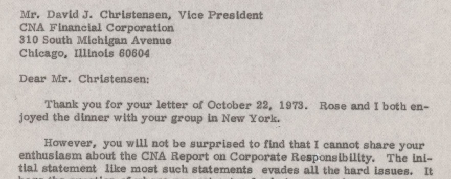 What is the social responsibility of business: from Friedman’s ideas to ...