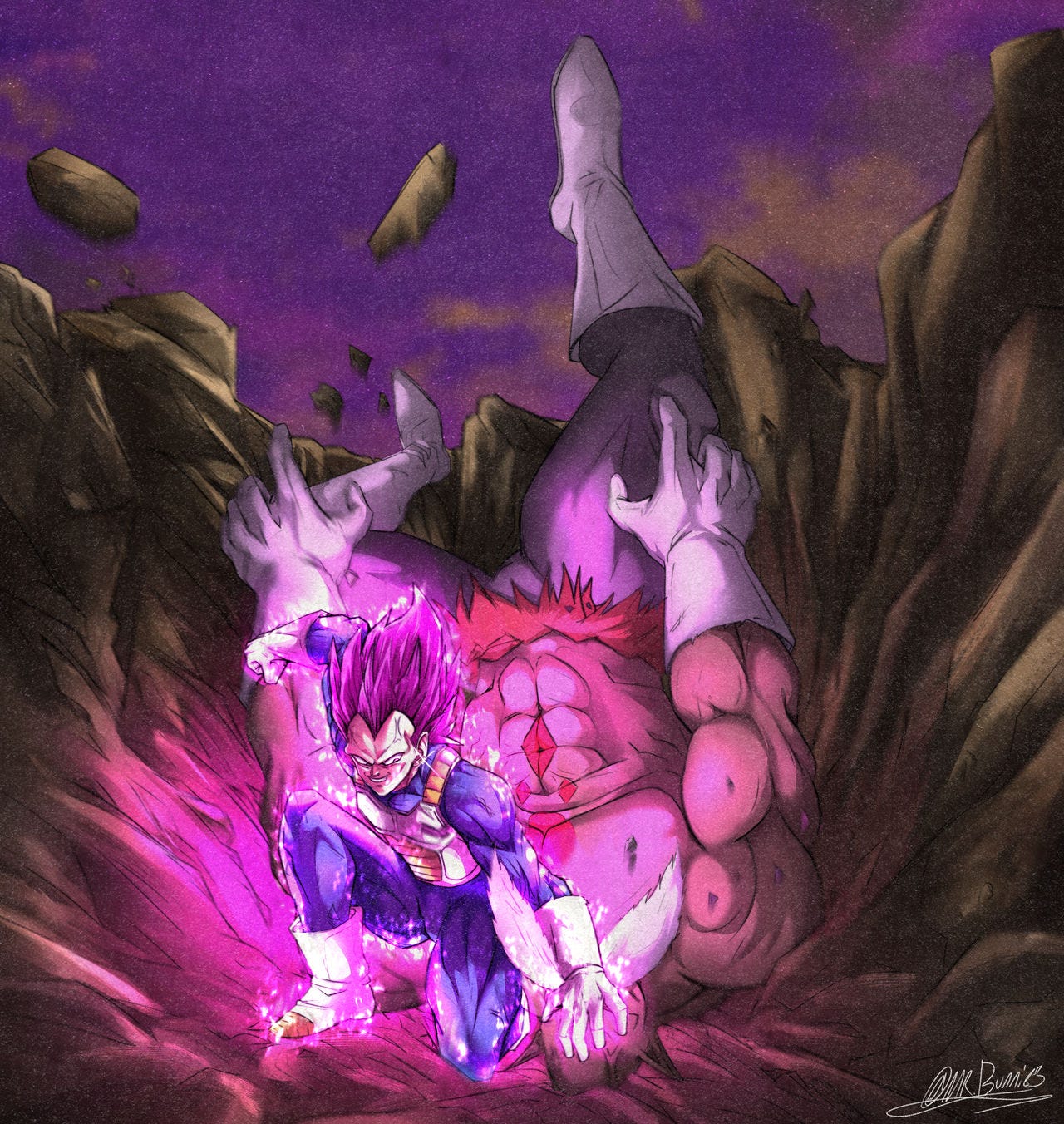 Vegeta's Ultra Ego vs. Toppo's God of Destruction Power: A Comparative ...