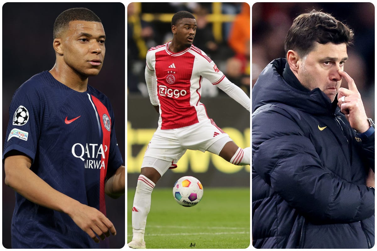 Kylian Mbappé announces PSG exit as Arsenal monitoring Ajax star Jorrel ...