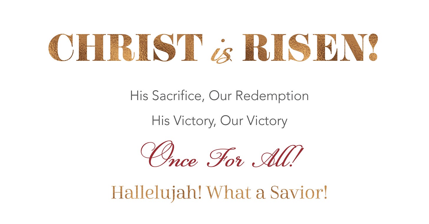 He Is Risen! - Barbara Rainey from Ever Thine Home