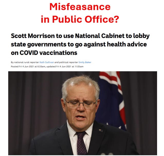 Misfeasance in Public Office? - by Elizabeth Hart