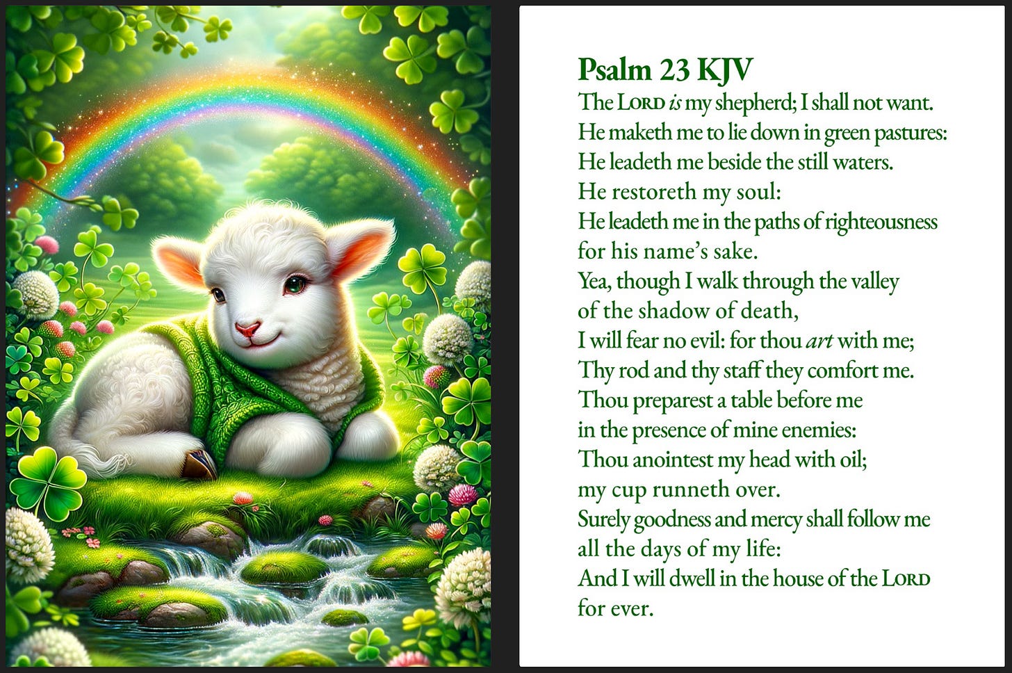 Biblical Saint Patrick's Day KJV Store and Gifts