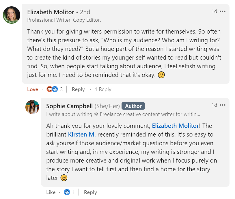 Who are you writing for? — This Is Fictional #3