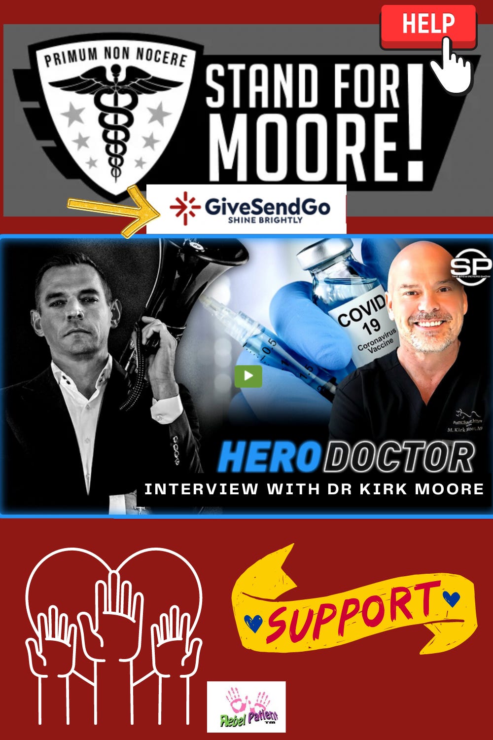Donate to Give Send Go (GSG): Please Consider Helping Dr. Kirk Moore ...